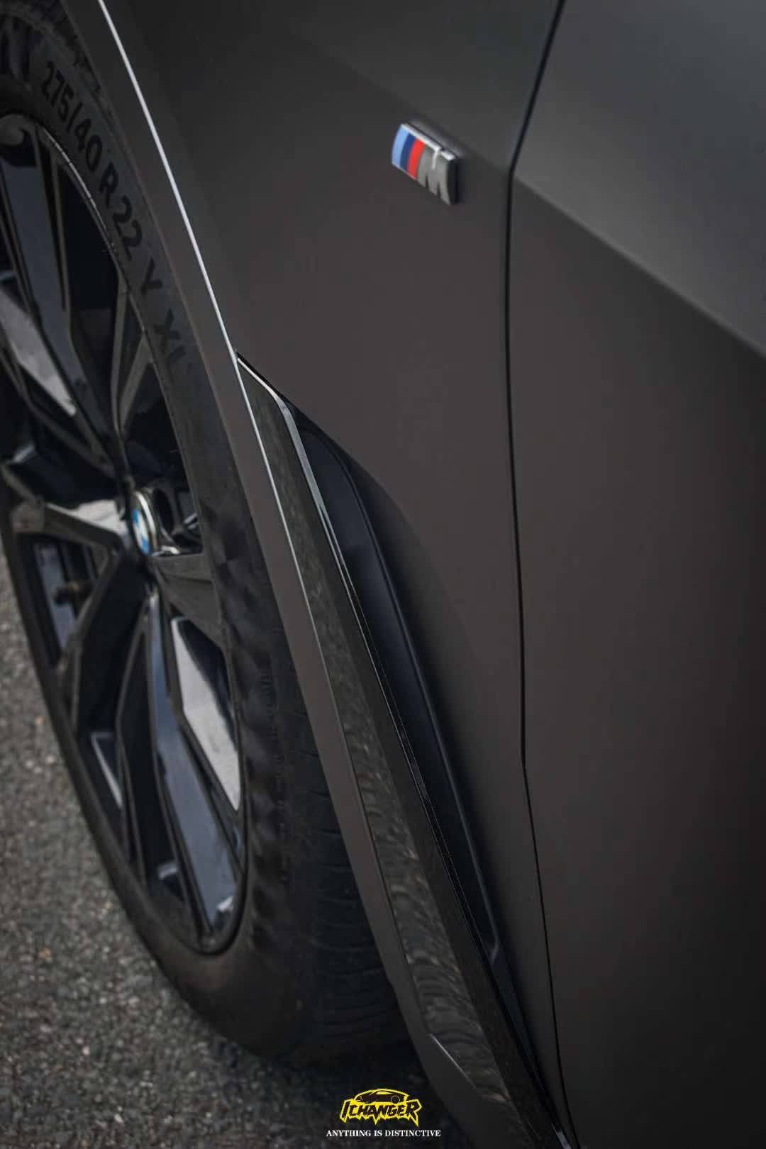 宝马X7贴膜Ichanger（ICR）改变者改色膜超亚电镀深灰_搜狐汽车_搜狐网