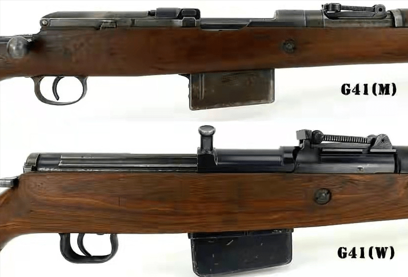 不断被骂的G41半自动步枪有多差？比98K重一公斤，装弹要靠双手压_德国_二战_枪械