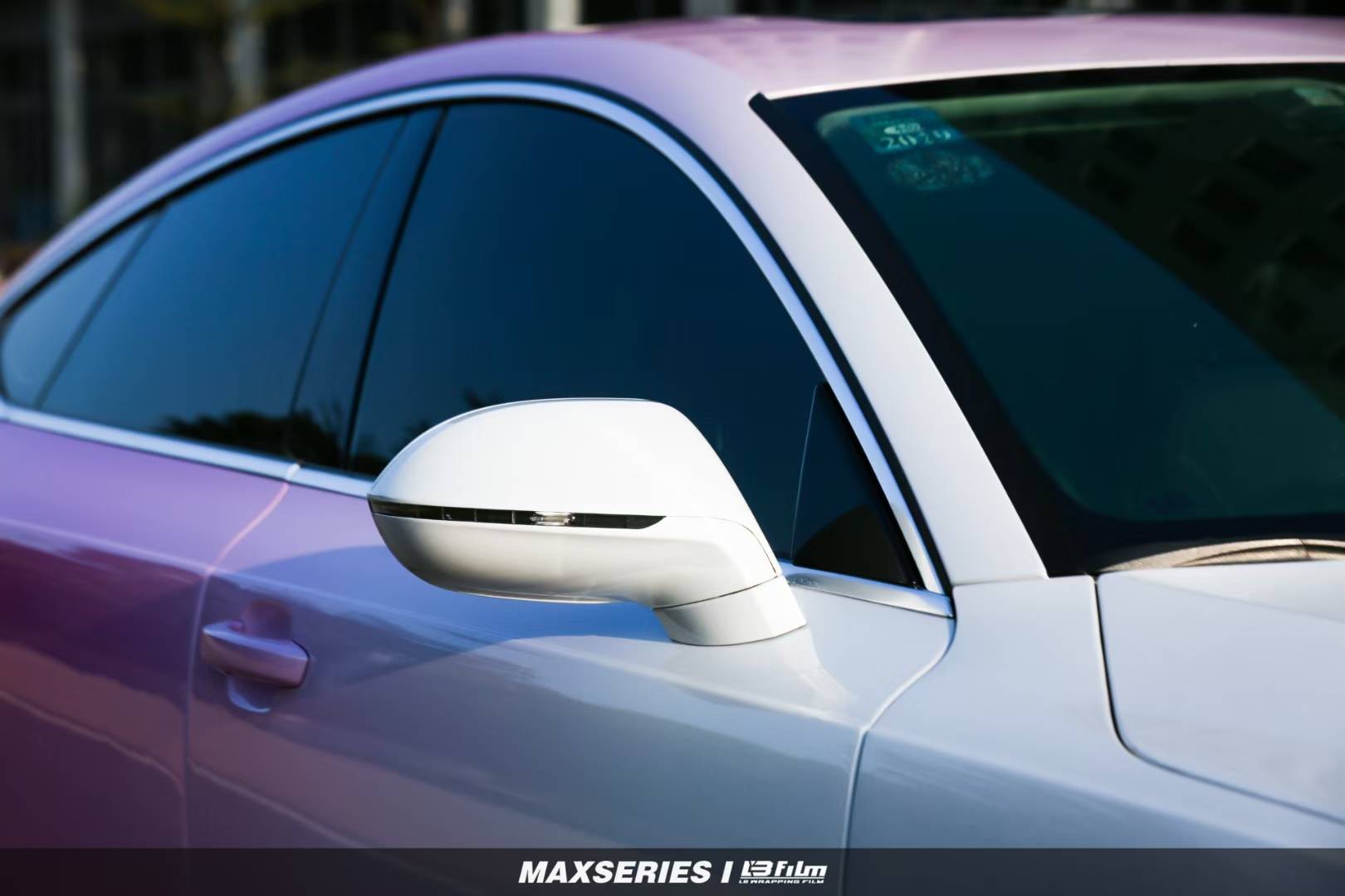 LBFILM：奥迪-A7全车贴膜LB改色膜独家镭射渐变喷绘膜_搜狐汽车_搜狐网