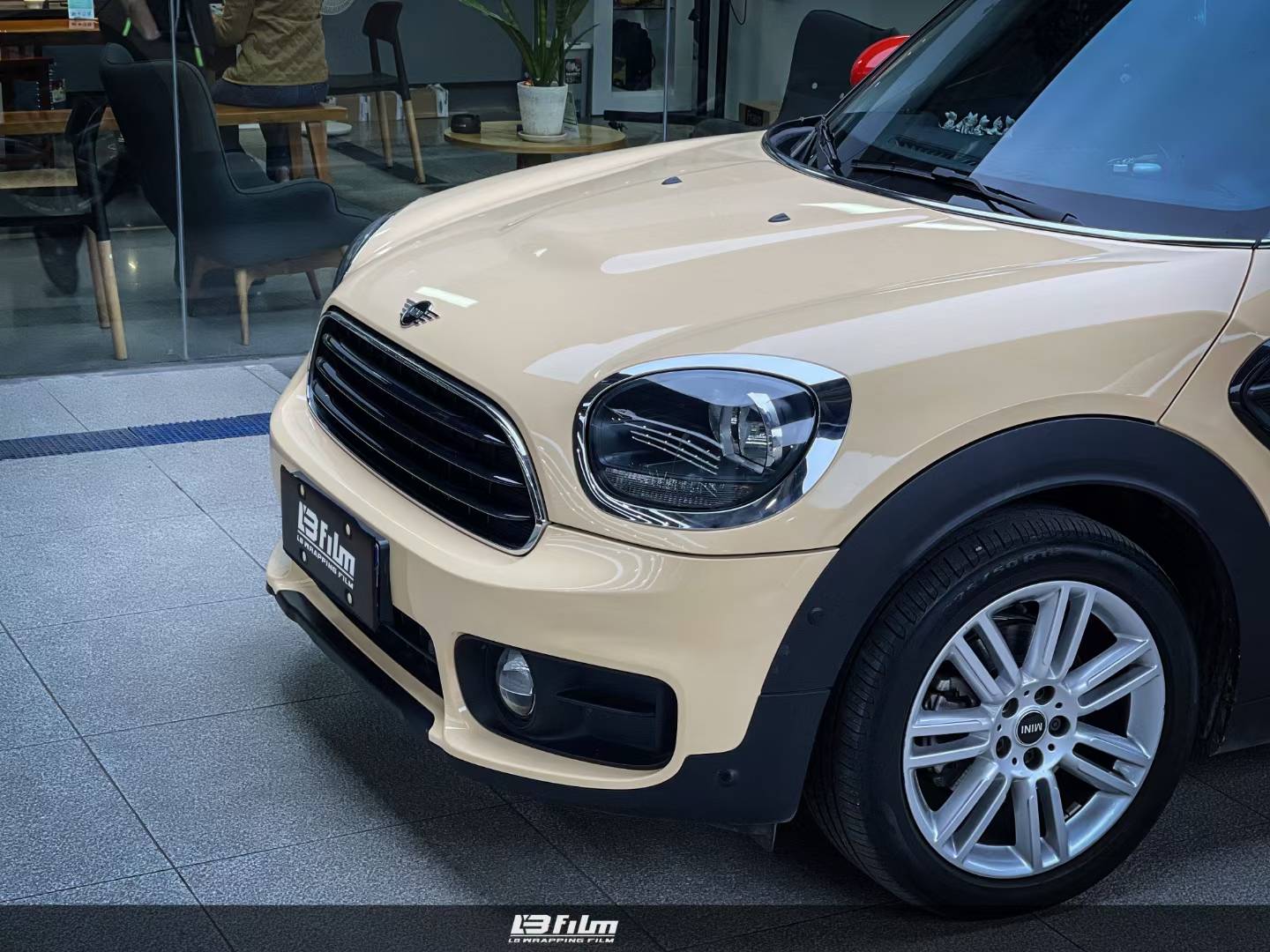 宝马-mini（LBFILM改色膜）高亮沙丘米兰，沙漠风暴的感觉_搜狐汽车_搜狐网