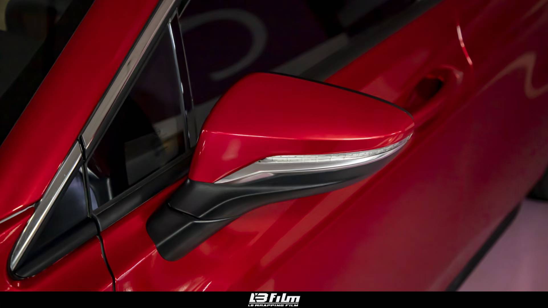 广汽传祺-Aion s全车LB FILM改色膜超亮金属玫瑰红_搜狐汽车_搜狐网