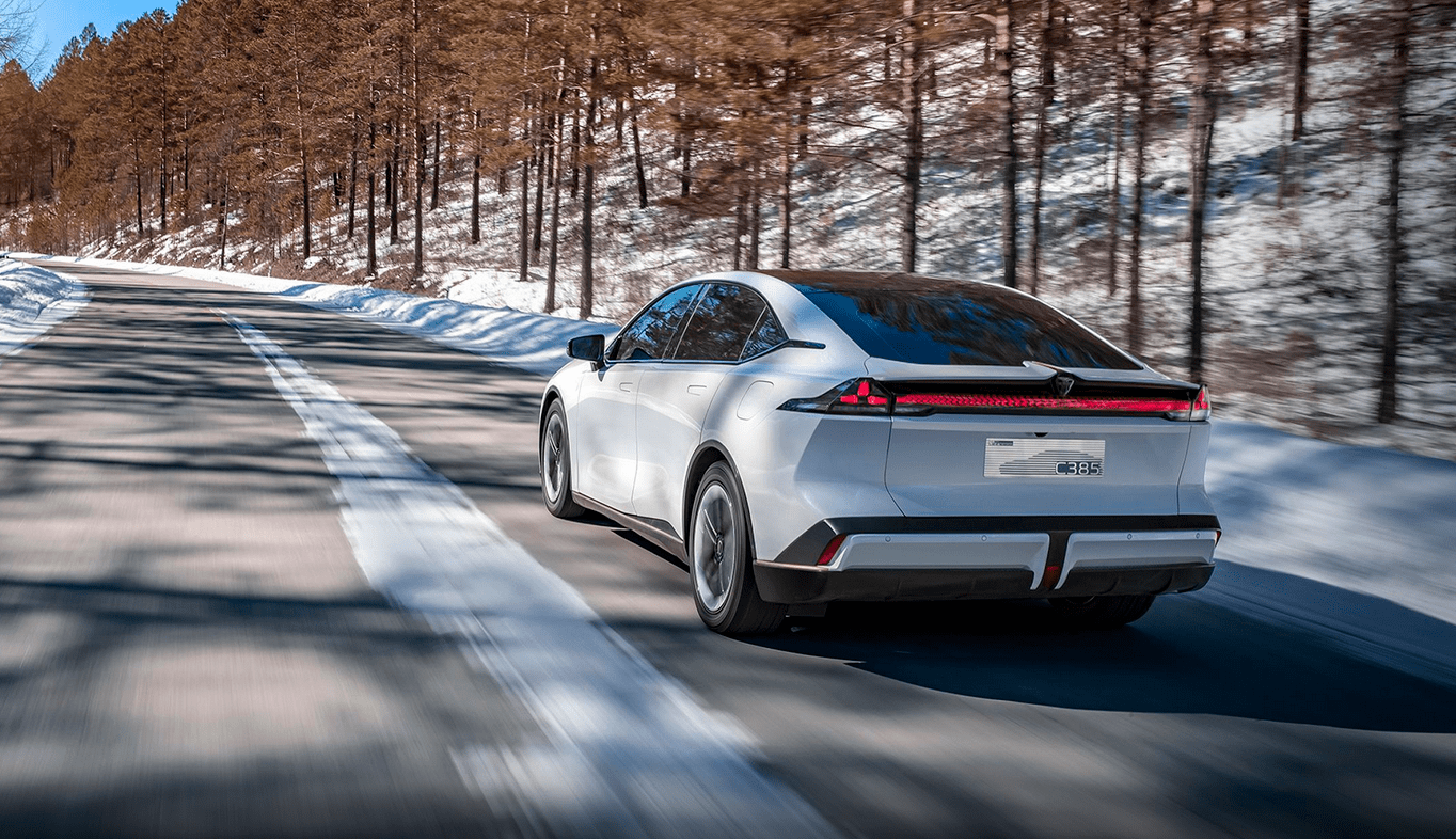 长安发布中国首款量产氢燃料电池车——深蓝C385_搜狐汽车_搜狐网