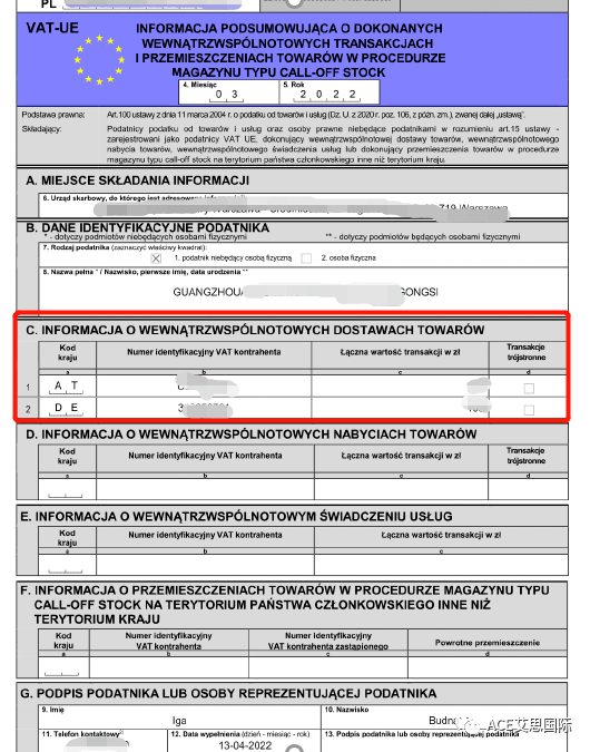 干货！EC sales申报和发票合规的重要性_交易_Sales_欧盟