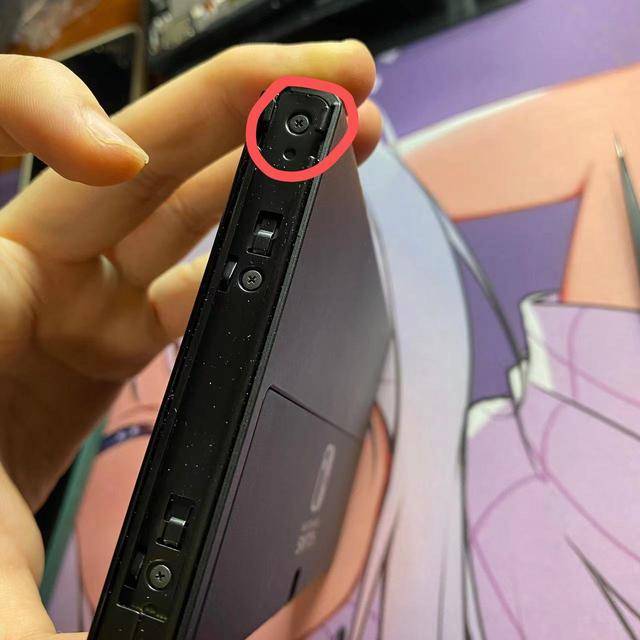 switch拆机步骤图（OLED机型）_螺丝刀_镊子_主板