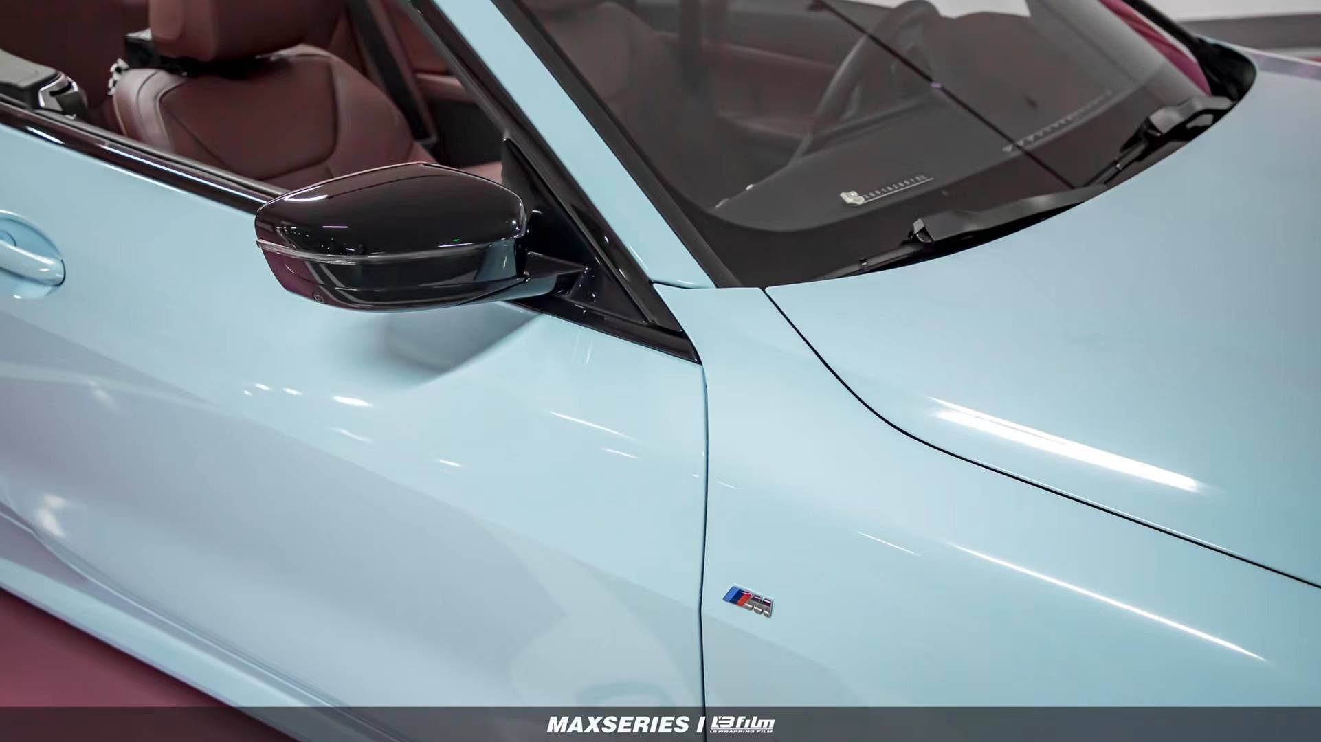 宝马430i-LBFILM改色膜原厂漆冰川蓝, 最纯净的颜色_搜狐汽车_搜狐网