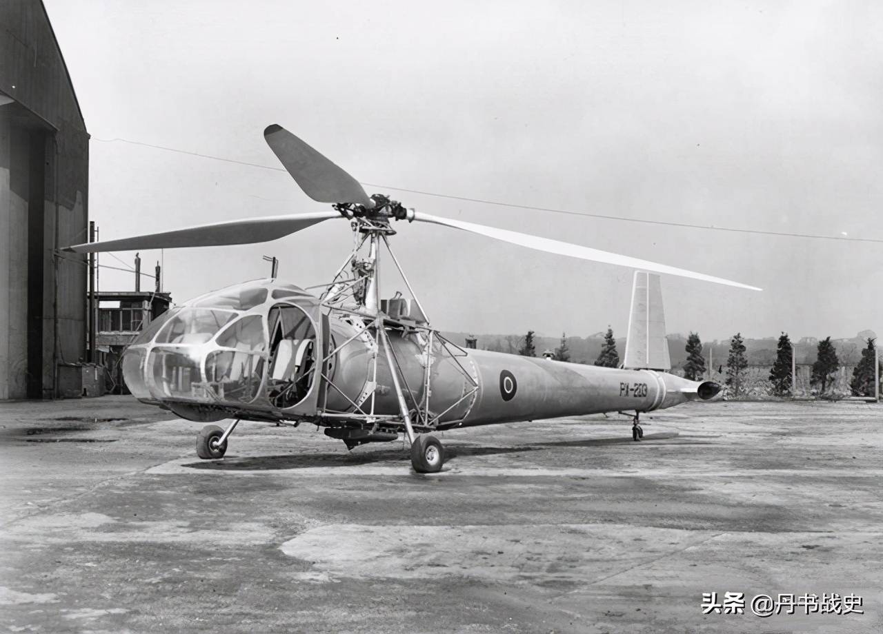 英国早期的直升机尝试，切尔瓦W.9，在二战中艰难发展_旋翼_飞机_实验