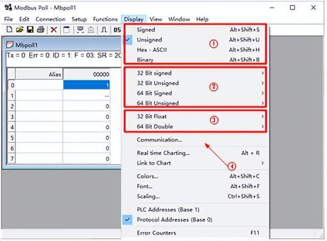Modbus调试工具——Modbus Tools（仿真演示）_配置_寄存器_Poll