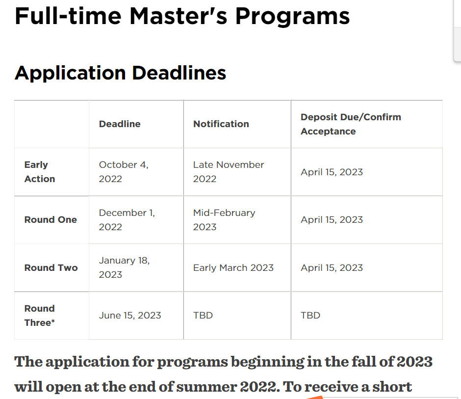 美国留学| 美国院校23Fall申请和截止日期汇总！_Studies_and_Science