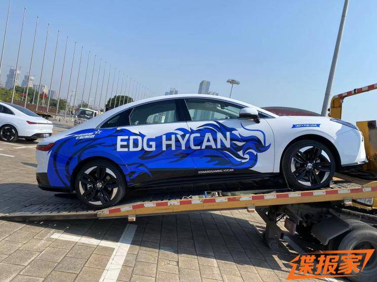 2022广州车展探馆：合创A06 EDG涂装版_搜狐汽车_搜狐网