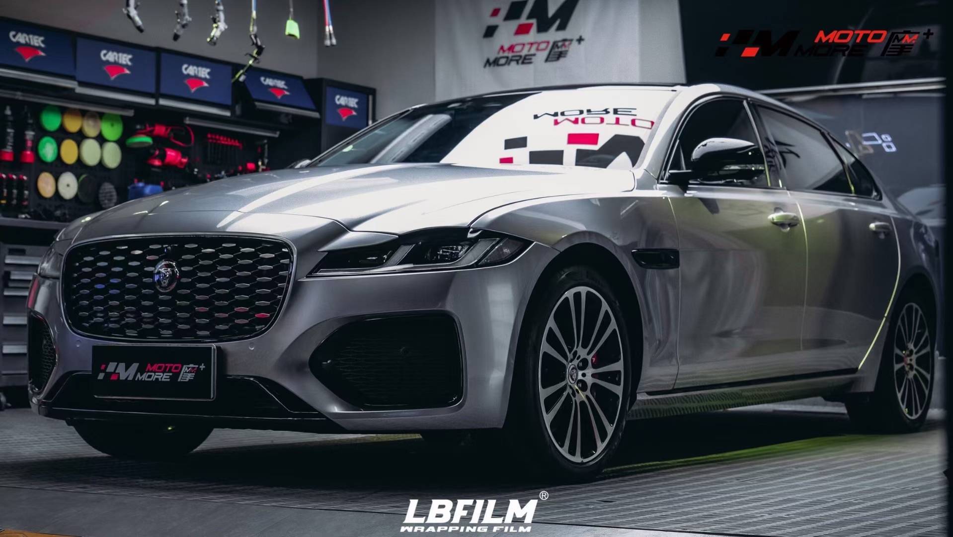 捷豹XFL-LB改色膜原厂漆GT银，驾驭精彩_搜狐汽车_搜狐网