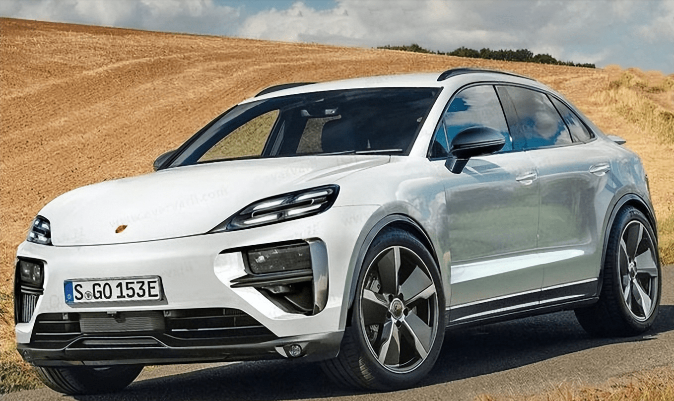 全新保时捷Macan ev实车图曝光，外观更加运动激进，最大续航700km_搜狐汽车_搜狐网
