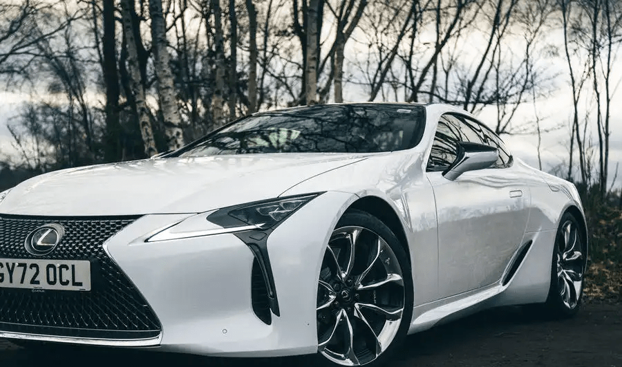 优雅时尚但性能并非强项，2023款雷克萨斯LC500实拍图发布_搜狐汽车_搜狐网