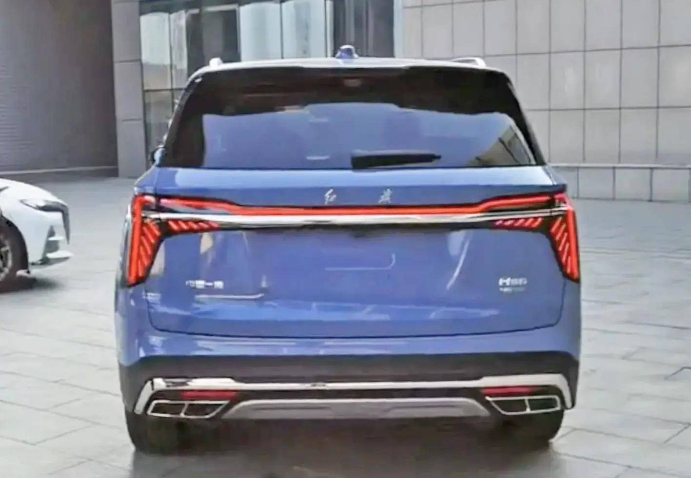 红旗HS6实车现身，劳斯莱斯气质，大过汉兰达，可选5/6/7座_搜狐汽车_搜狐网