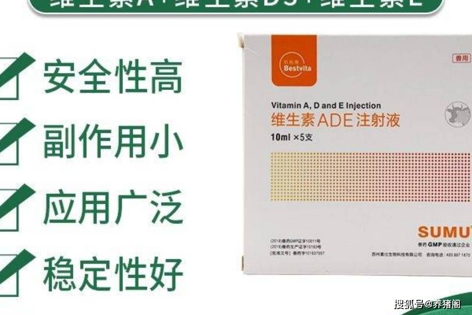 维生素ADE注射液，到底有什么用？_动物_性能_的生产