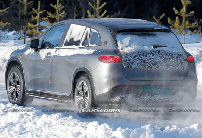 姗姗来迟，全新迈巴赫EQS SUV谍照曝光_搜狐汽车_搜狐网