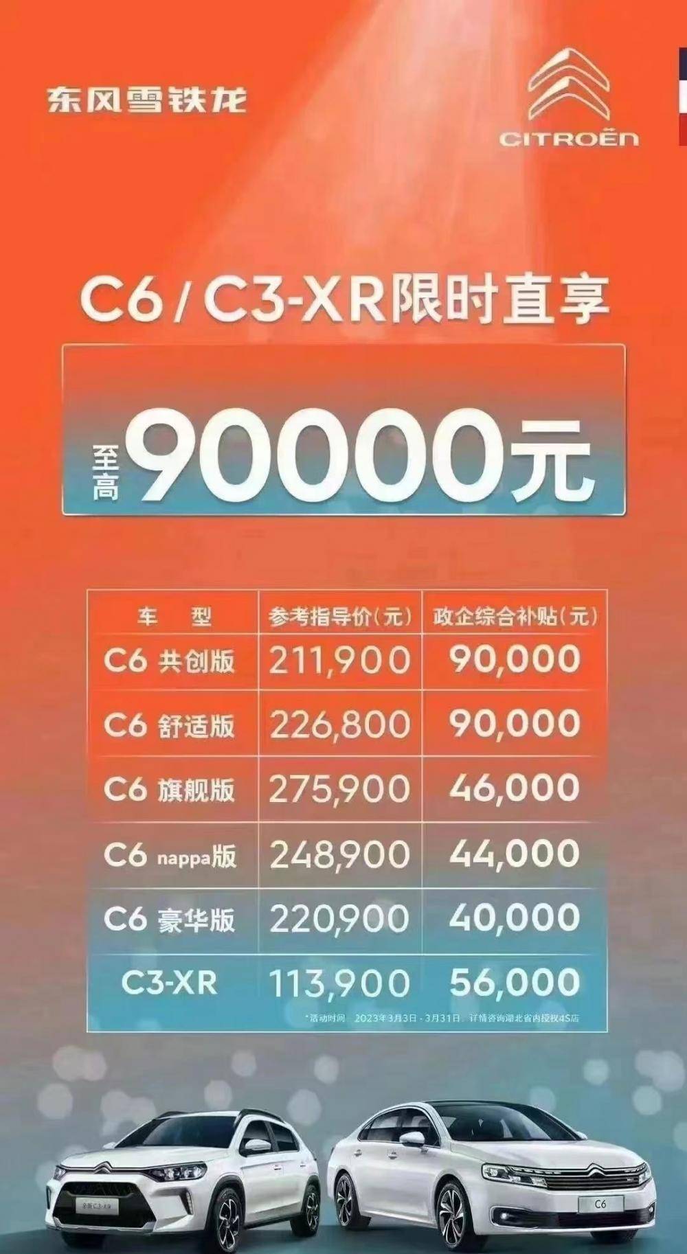 东风雪铁龙C6、C3-XR大幅降价卖出，这是一种束手无措还是一种智慧？_搜狐汽车_搜狐网