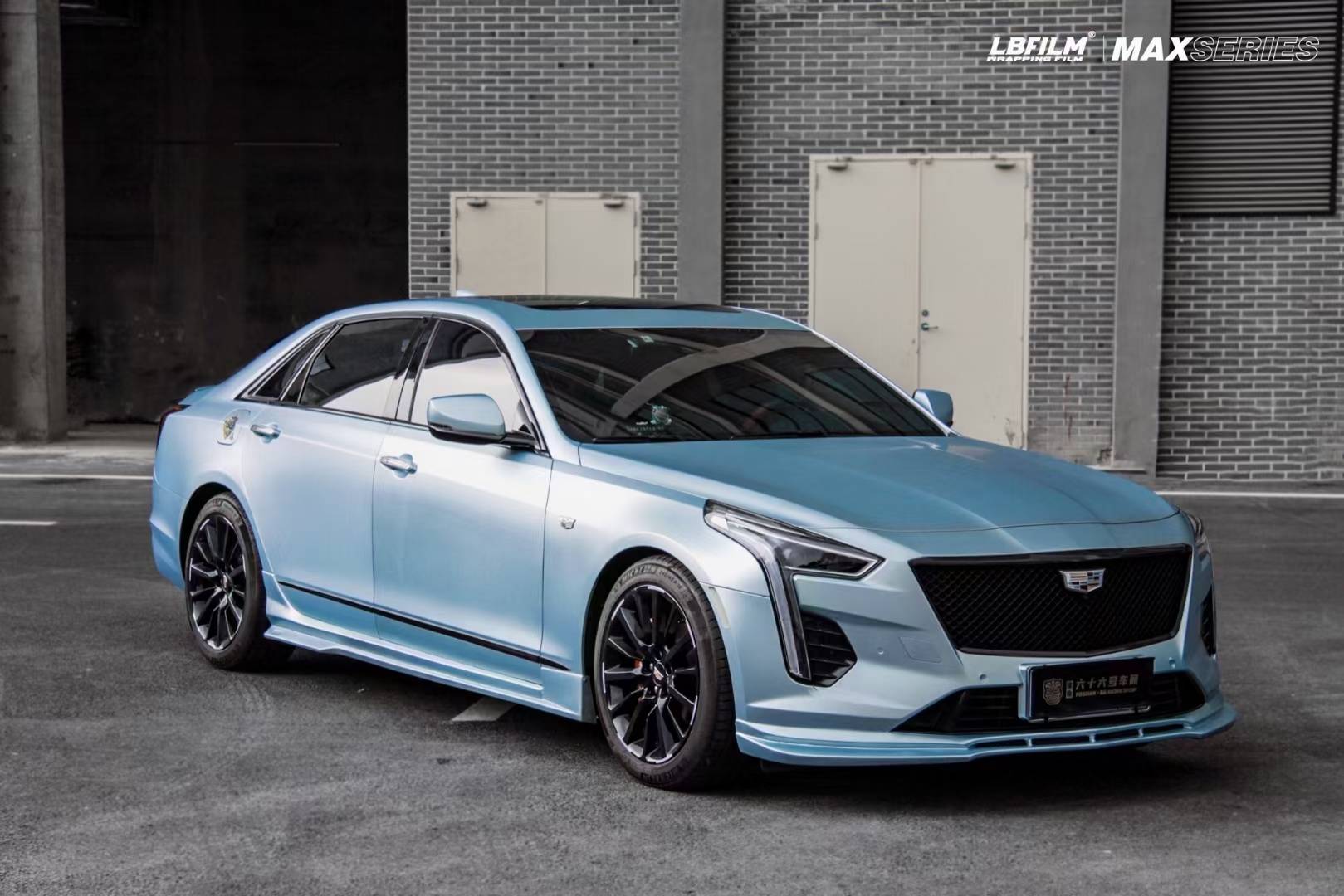 凯迪拉克CT6-LB改色膜超亚纳米蓝，高级又神秘_搜狐汽车_搜狐网