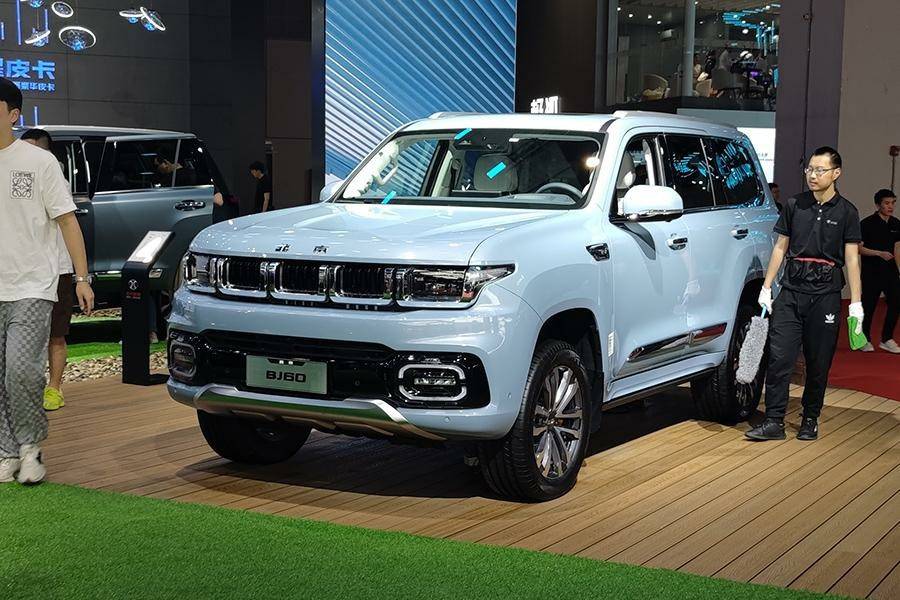上海车展前方报道之十：北京汽车BJ60等一众伙伴闪亮登场!_搜狐汽车_搜狐网