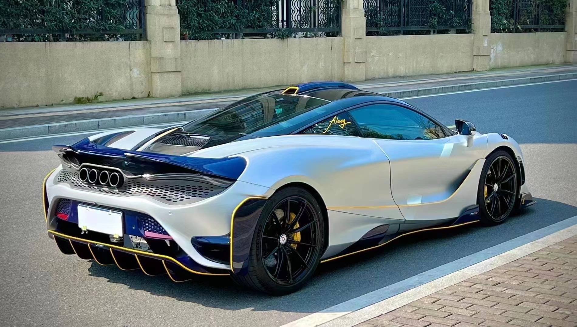 迈凯伦720S P版，改装全套蓝碳765LT套件_搜狐汽车_搜狐网