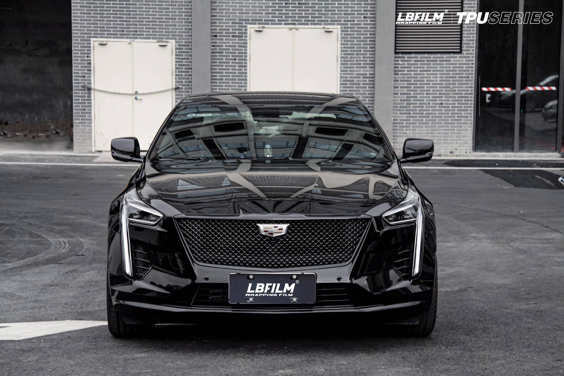 凯迪拉克CT6-LB改色膜车衣TPU亮黑，超亮，超黑，超有高级感_搜狐汽车_搜狐网