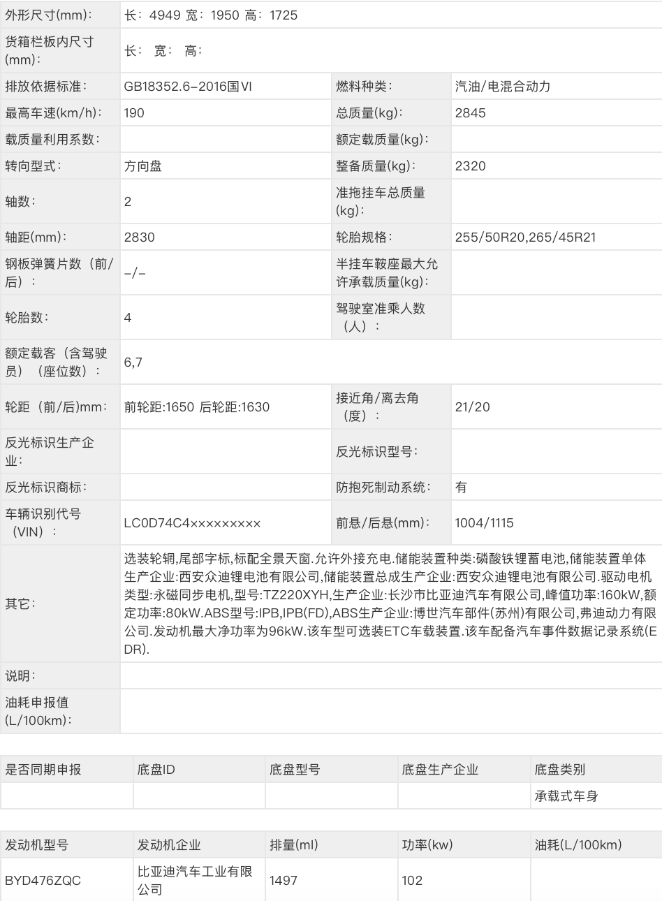腾势N8 DM-i动力参数曝光：1.5T插混 纯电续航192km_搜狐汽车_搜狐网