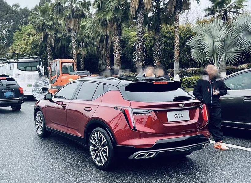 凯迪拉克全新SUV GT4无伪装现身，轿跑型外观颇为帅气，轴距2米8_搜狐汽车_搜狐网