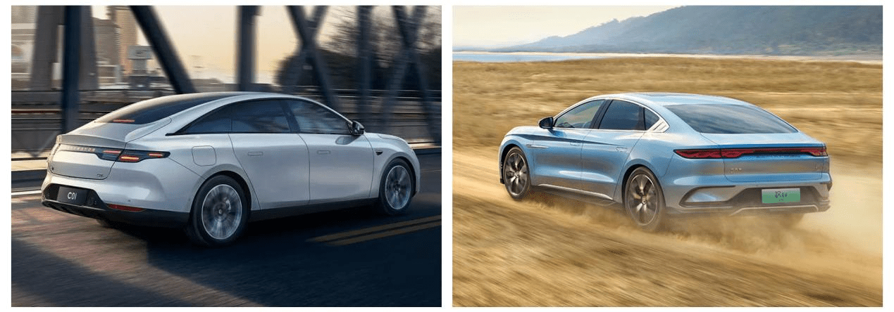 汉EV与零跑C01，都是25万级中大型轿车，孰强孰弱？_搜狐汽车_搜狐网