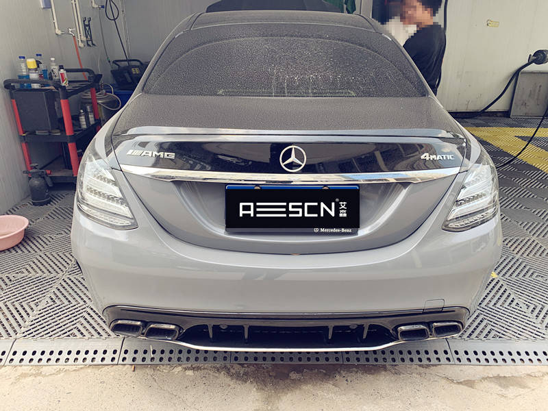 奔驰C200L 2.0T进排气改装结合艾森ECU特调程序：减重增肌暴躁来袭！_搜狐汽车_搜狐网