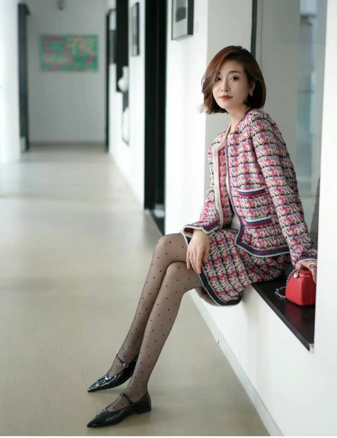 秋天流行“小香风” -6parkbbs.com