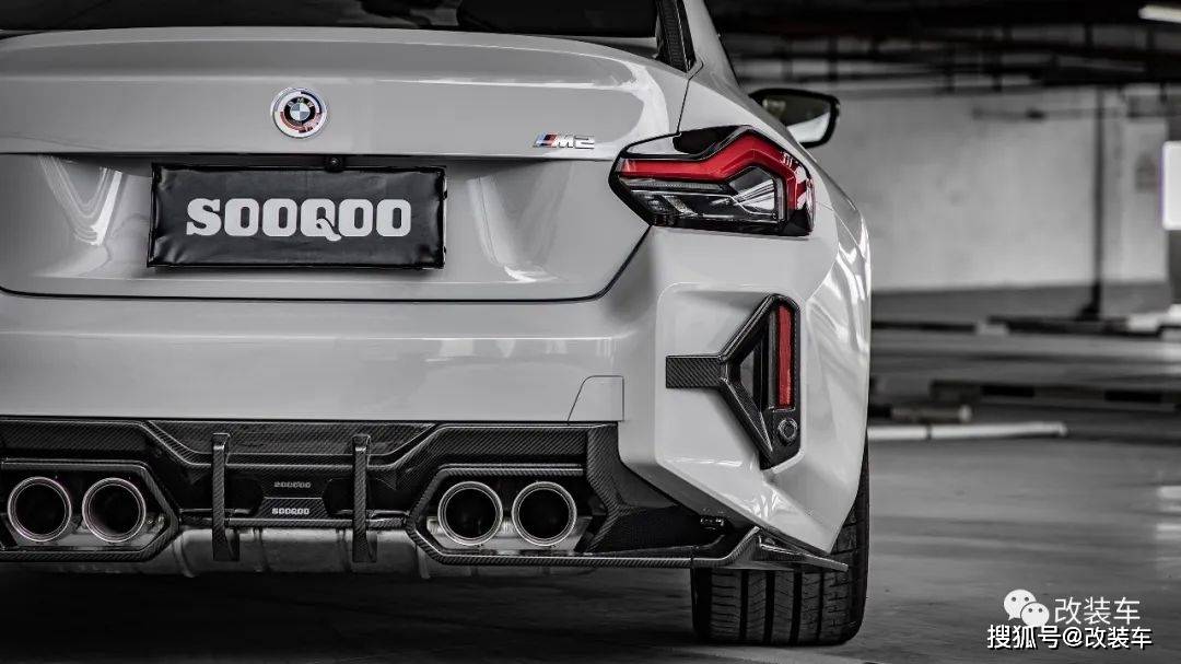 都说宝马M2 G87的颜值不够？那就换个外观套件来拯救吧_搜狐汽车_搜狐网