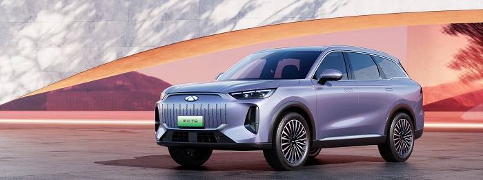 风云序列全新原生超能混动SUV风云T9首车下线 奇瑞新能源再提速_搜狐汽车_搜狐网