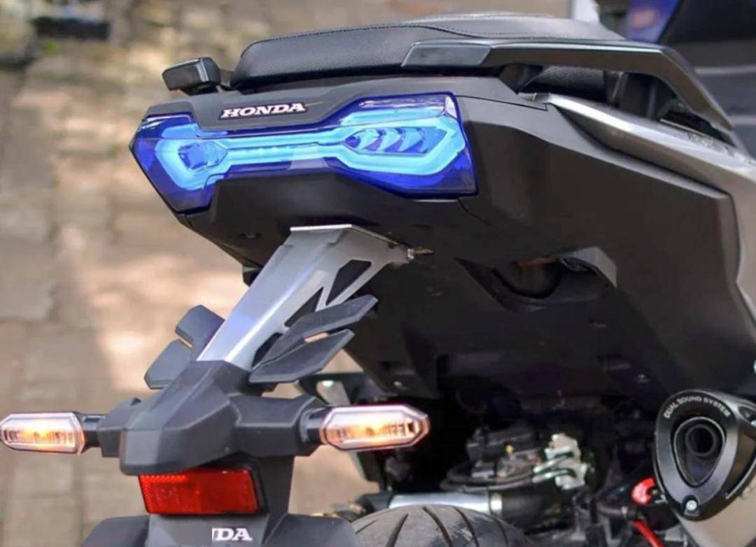 本田ADV150深度改装展示，满满的战斗气息_搜狐汽车_搜狐网