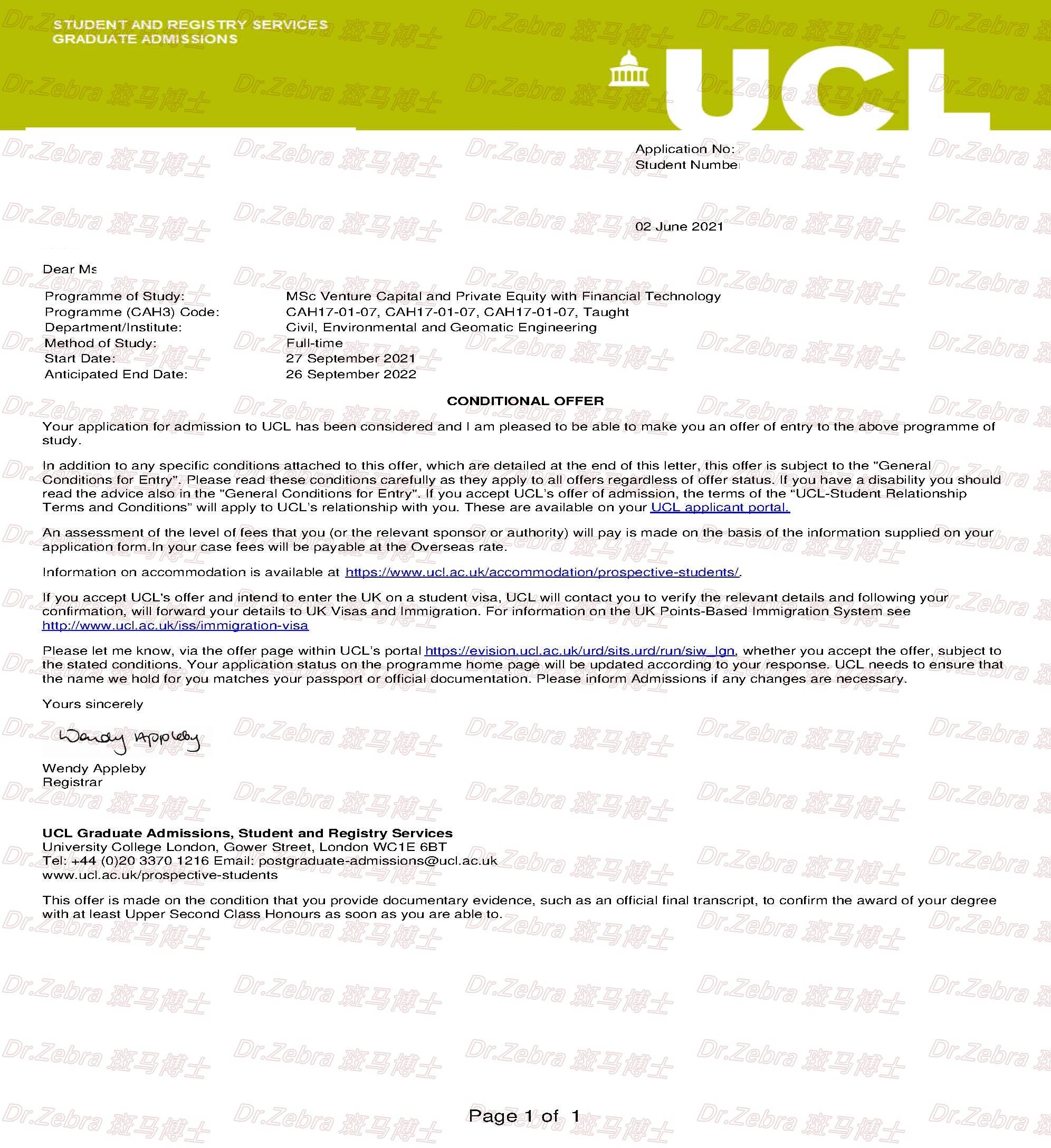 UCL Venture Capital & Private Equity with Financial Technology (OFFER 3)_and