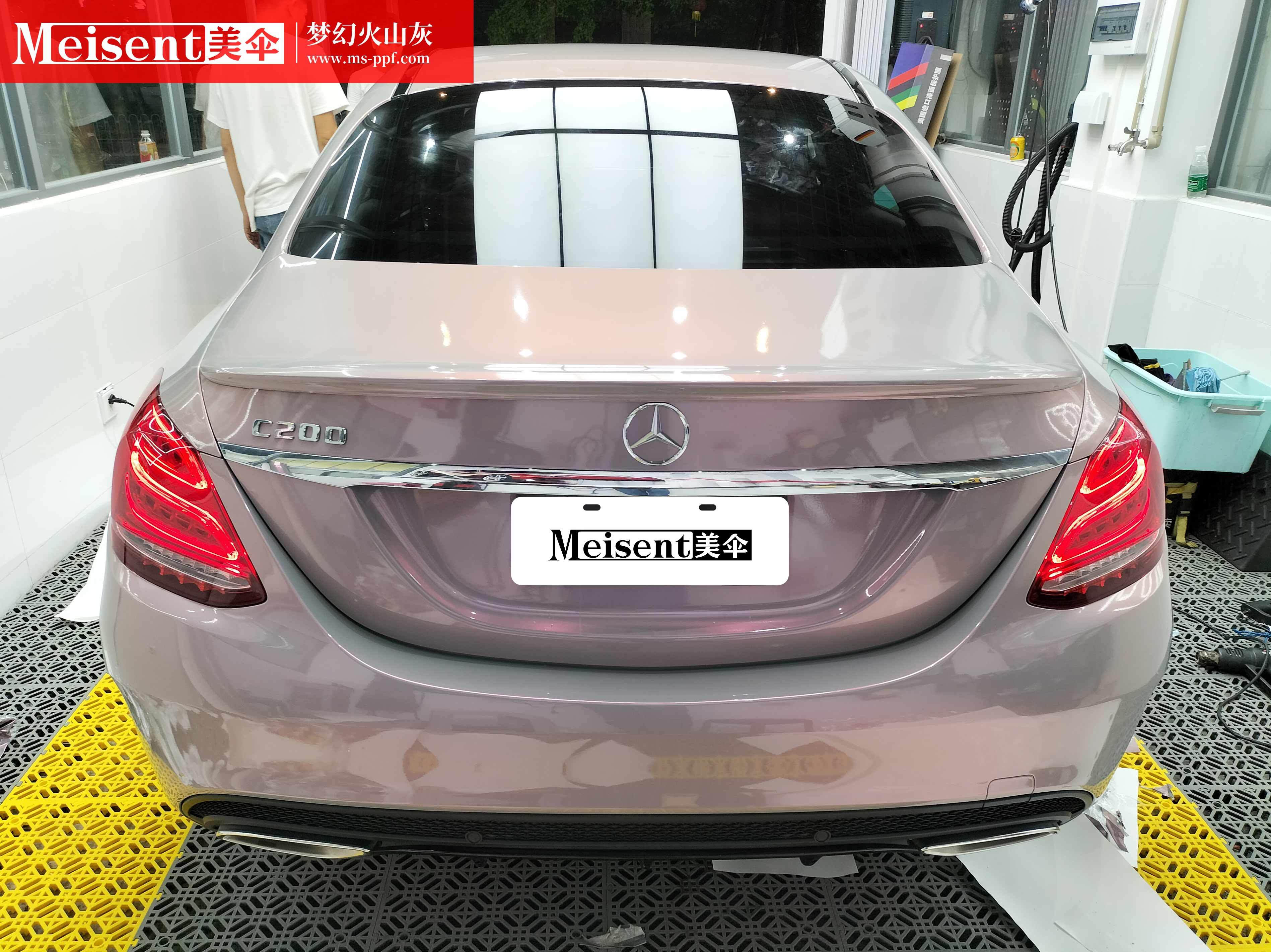 美国Meisent美伞进口高端改色膜 梦幻火山灰--奔驰_搜狐汽车_搜狐网