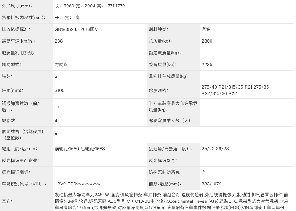 来了！华晨宝马X5L申报图曝光，轴距加长130mm，发动机功率变化_搜狐汽车_搜狐网