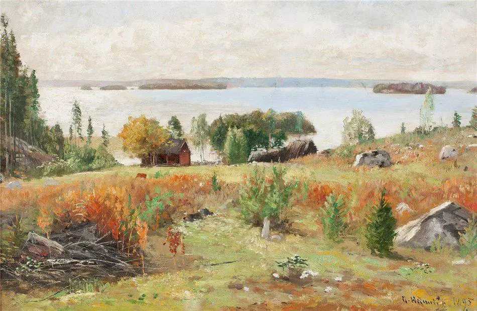 瑞典风景画家Olof Hermelin 油画作品欣赏 -搜狐大视野-搜狐新闻