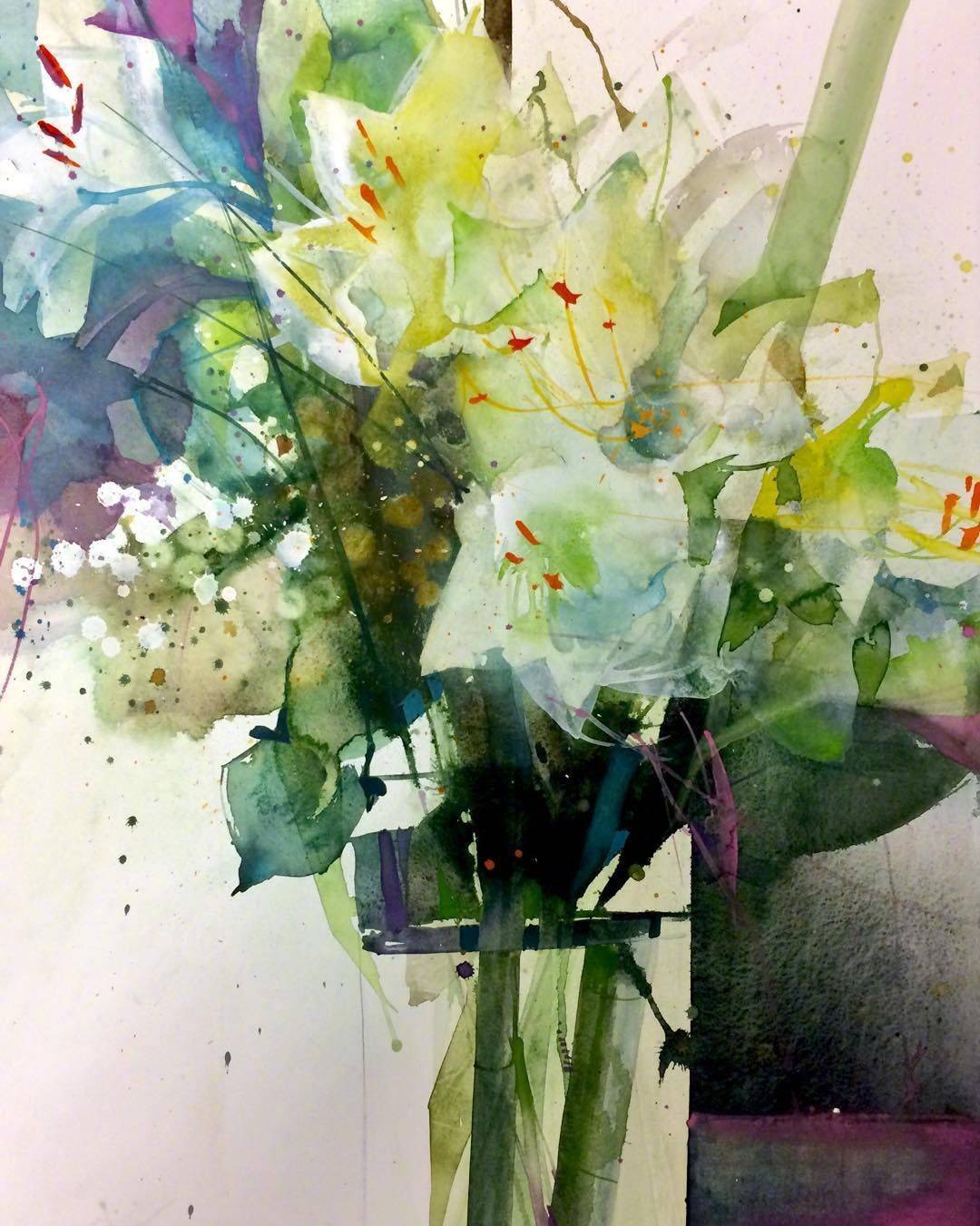 来自画家 Marlies Merk Najaka 水彩作品 欣赏-搜狐大视野-搜狐新闻