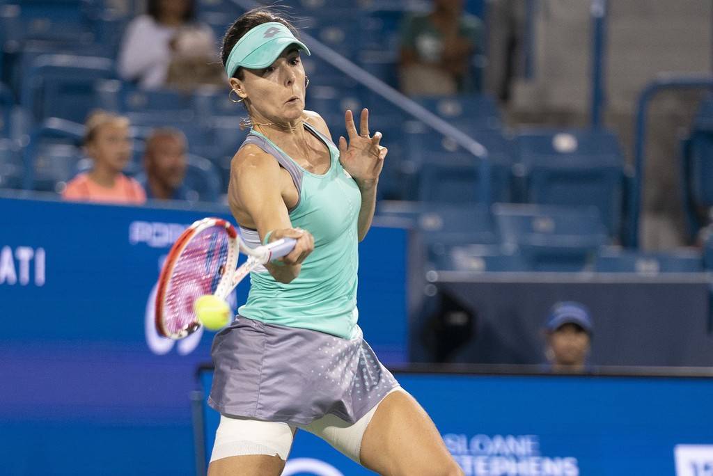 2022年WTA西南财团大师赛女单首轮：史蒂芬斯获胜-搜狐大视野-搜狐新闻