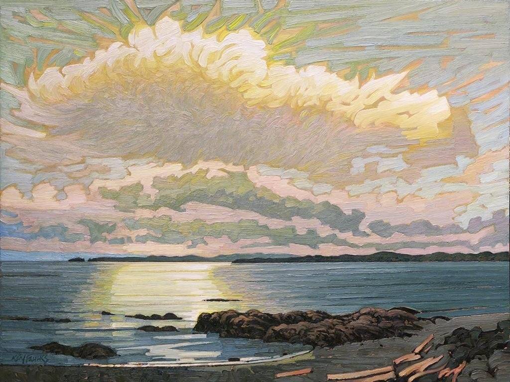 加拿大画家Ken Faulks 风景油画作品欣赏-搜狐大视野-搜狐新闻