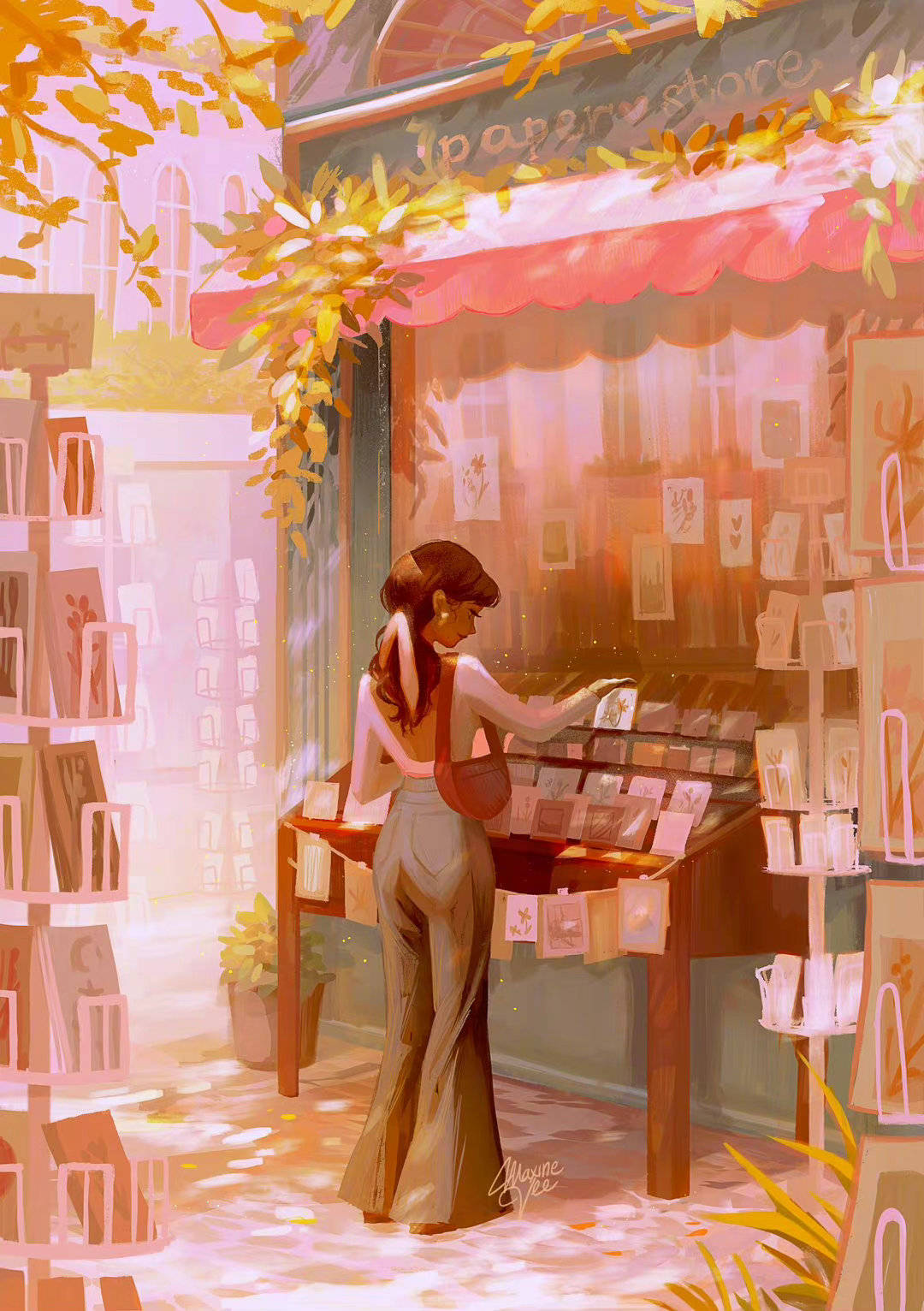 插画师 Maxine Vee 绘画作品欣赏-搜狐大视野-搜狐新闻