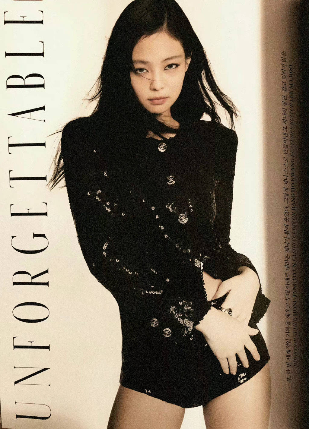 Jennie画报花絮性感撩人 锁骨吸睛气质优越-搜狐大视野-搜狐新闻