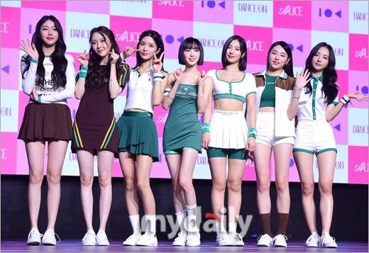 韩国女团ALICE举行第一张单曲《DANCE ON》发布会-搜狐大视野-搜狐新闻
