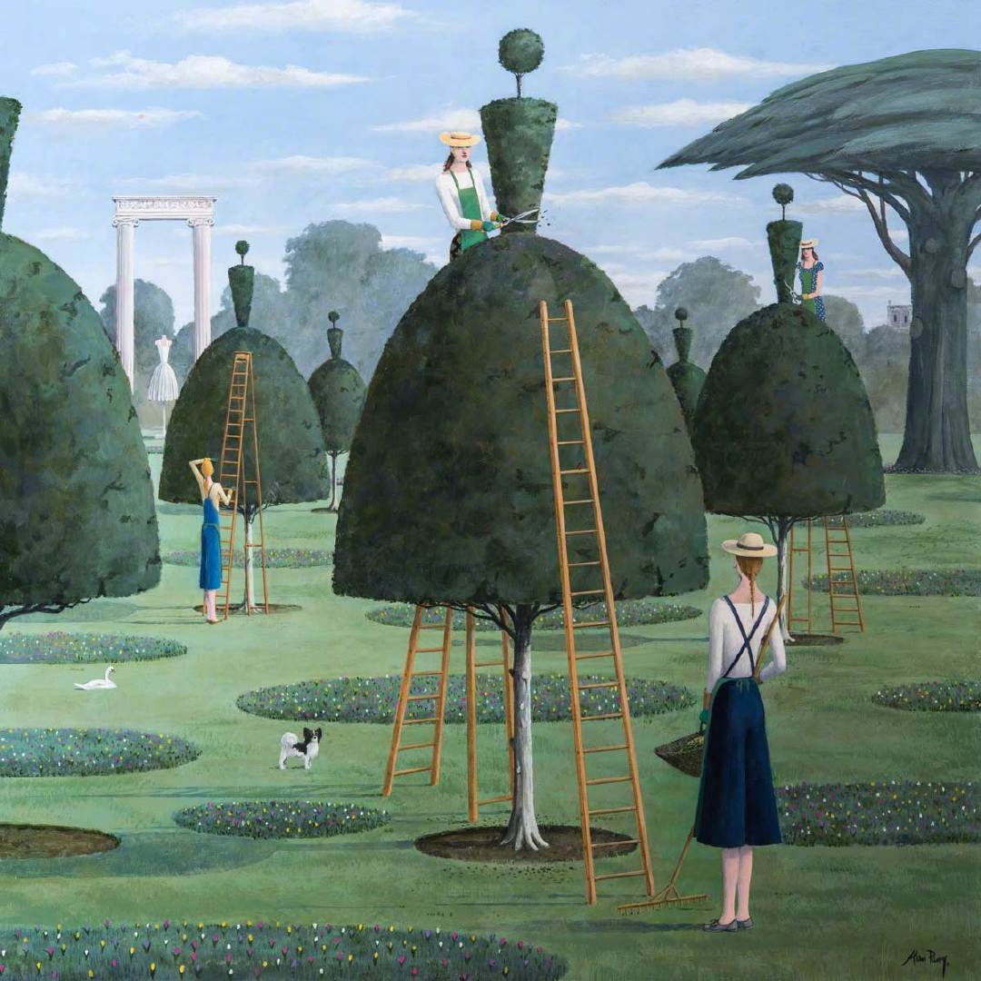 来自画家 Alan Parry 绘画作品-搜狐大视野-搜狐新闻