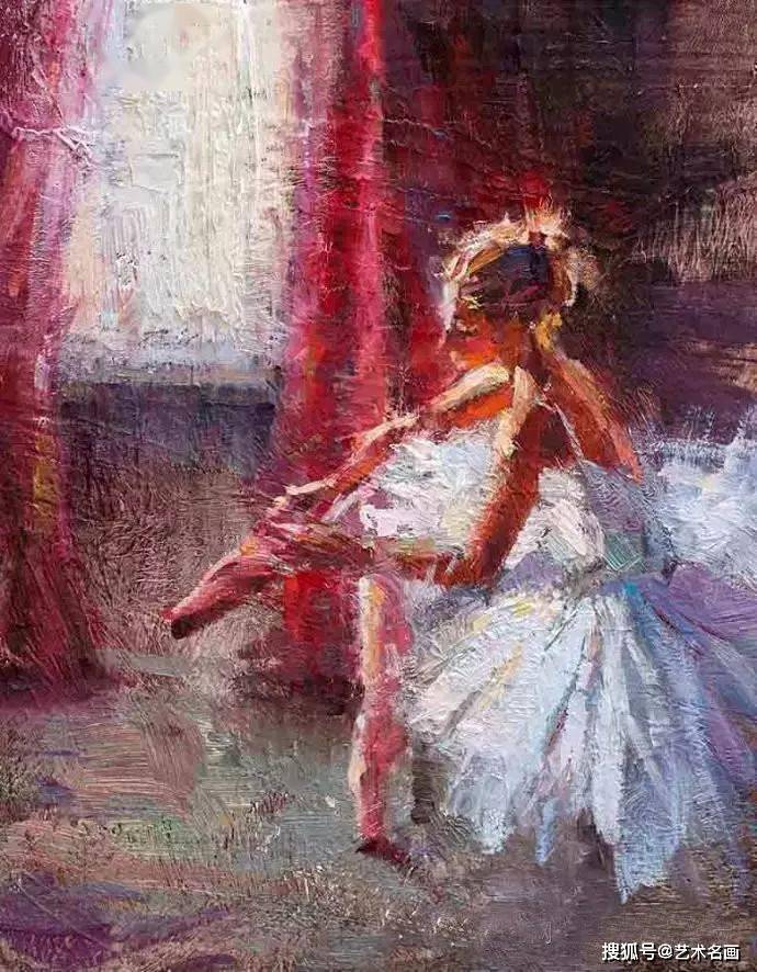 油画家亨利 · 阿森西奥的激情油画，朦胧的美感 -6park.com