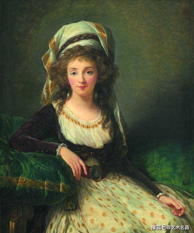 法国18世纪最杰出的女画家，维热·勒布伦画作欣赏 -6park.com