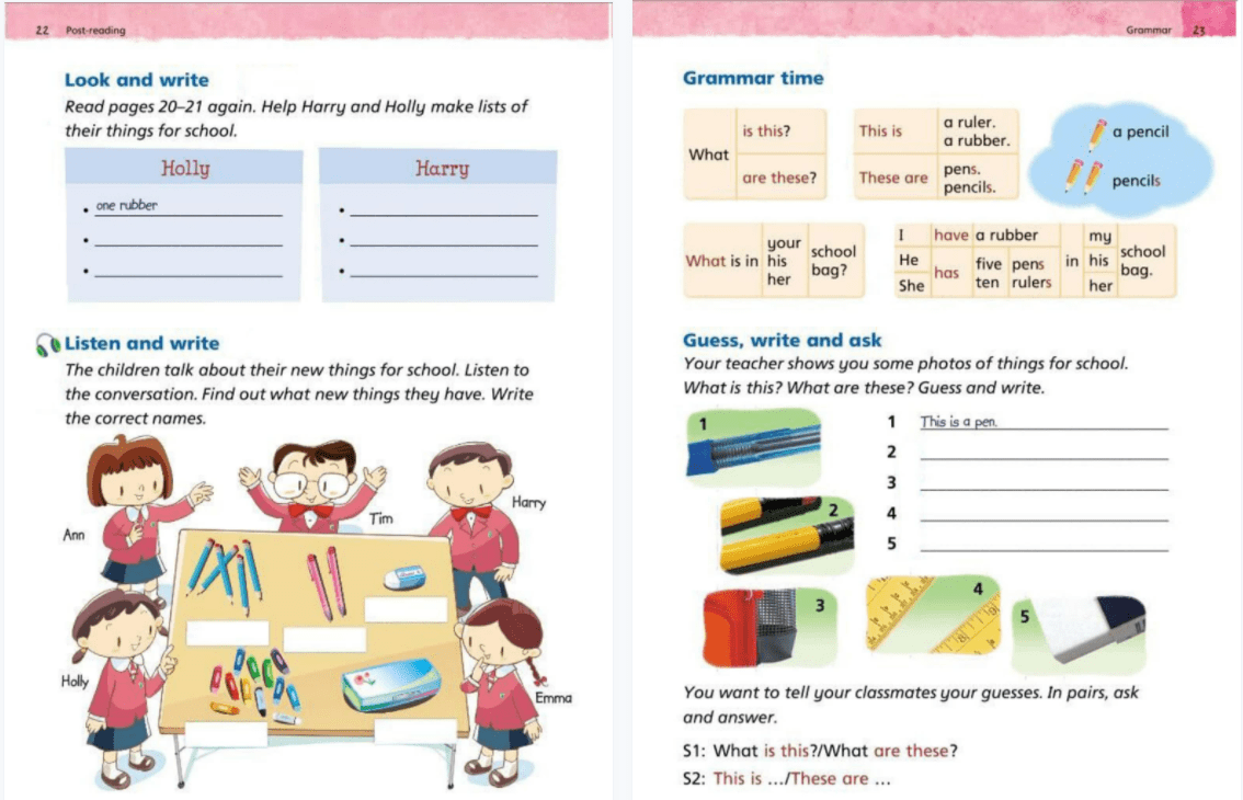 免费分享|《牛津新魔法少儿英语 New Magic 1-6级 主教材+语法学习手册》_内容_模块_单元