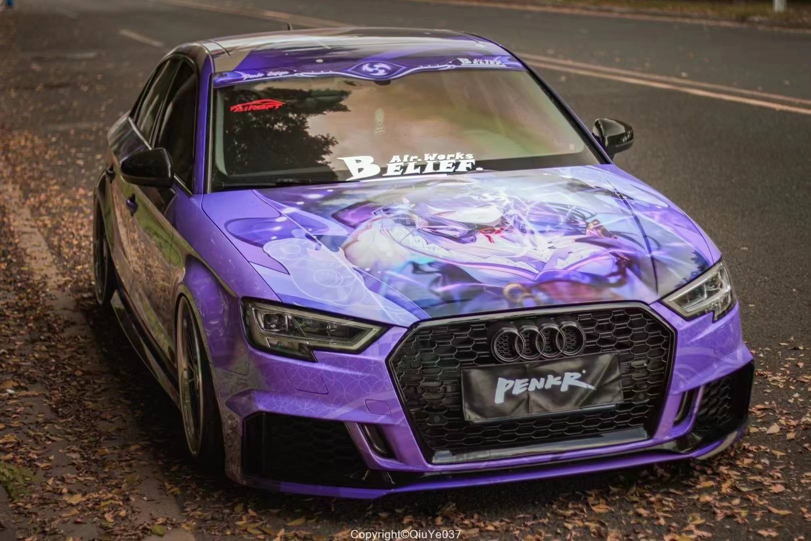 李洋讲述奥迪A3改装AIRBFT空气悬架减震器展示低趴姿态_搜狐汽车_搜狐网