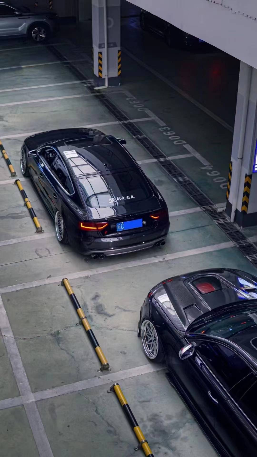 奥迪S5改装AIRBFT气动避震低趴姿态案例分享_搜狐汽车_搜狐网