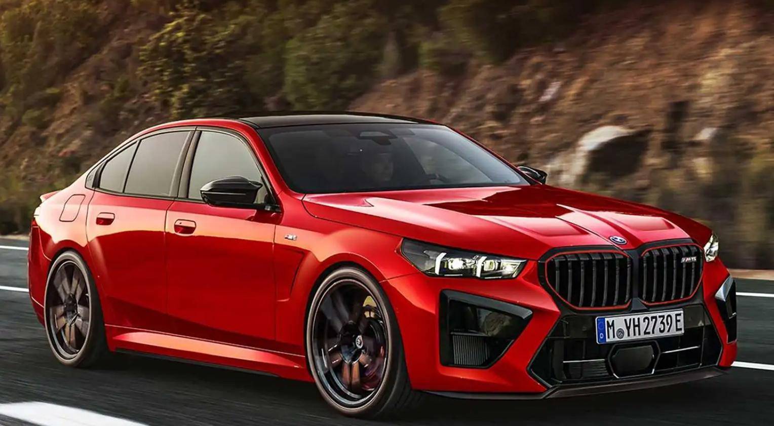 要来了！全新宝马M5实车曝光，尾部造型很战斗，搭4.4T V8插混_搜狐汽车_搜狐网