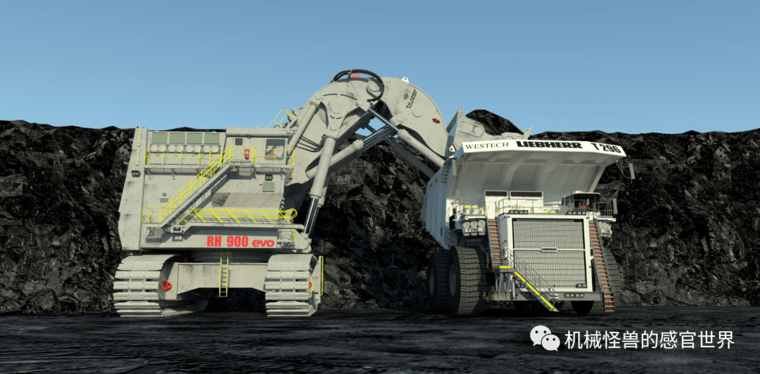 臆想中的矿业巨兽，多变巨人王 O&K RH900 - 液压汇